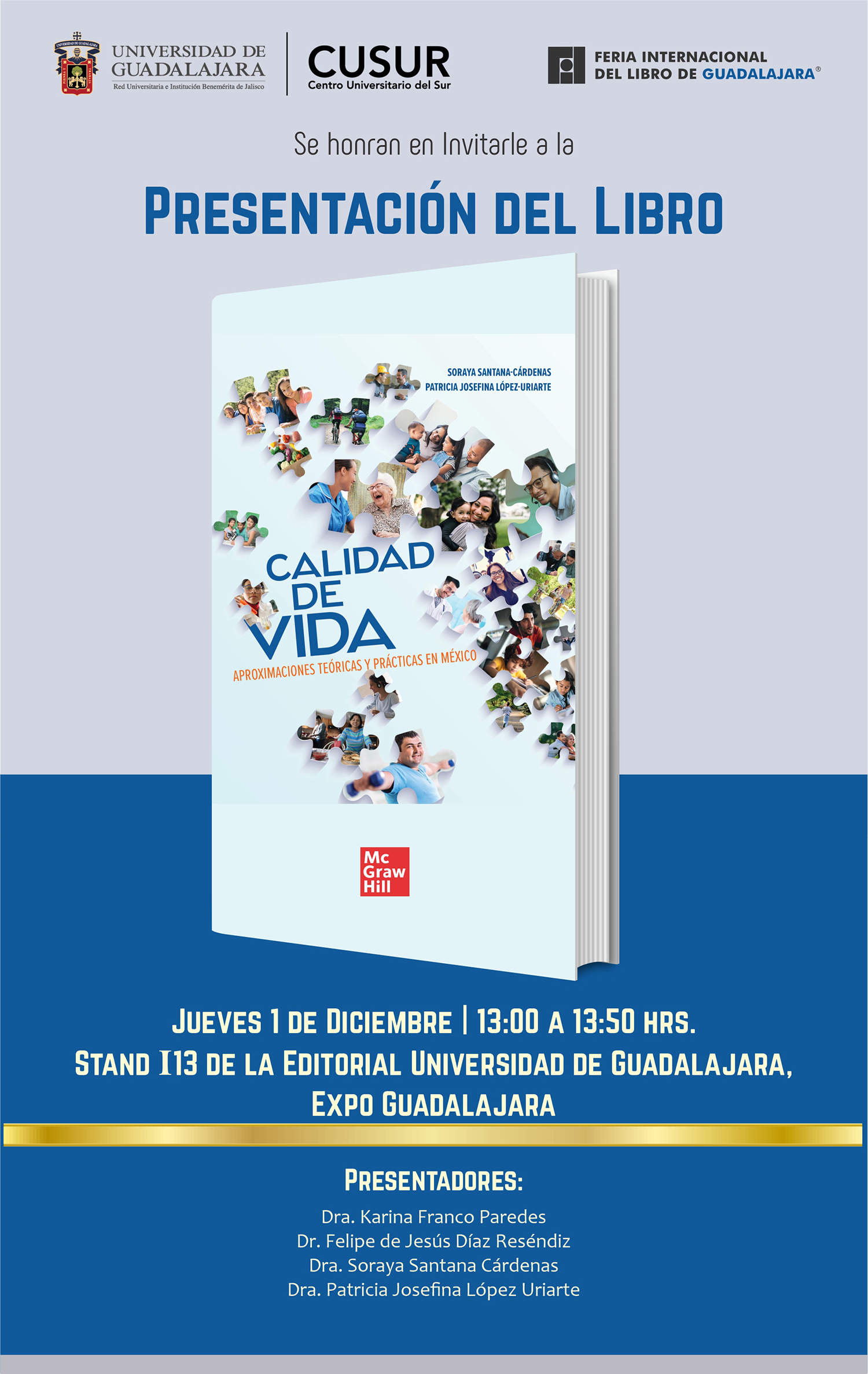 Presentación Libros CUSur FIL 2022 | Centro Universitario del Sur